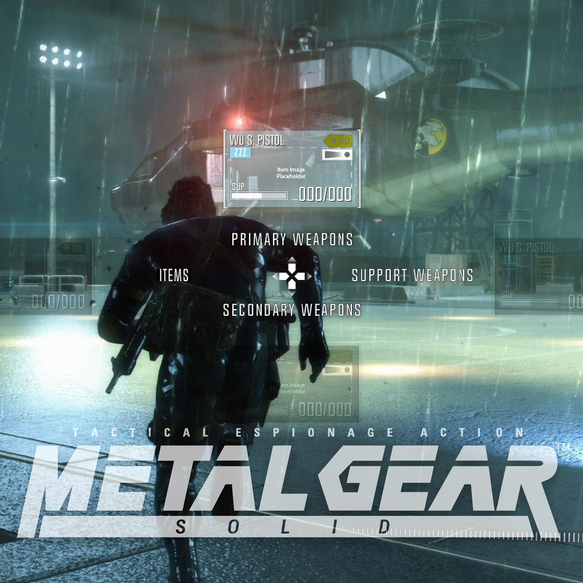 ArtStation - Metal Gear Solid User Interface Fan Redesign WIP
