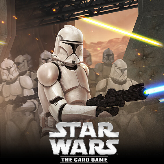 ArtStation - 2 Star wars card arts - Clone Trooper & Bo Rifle