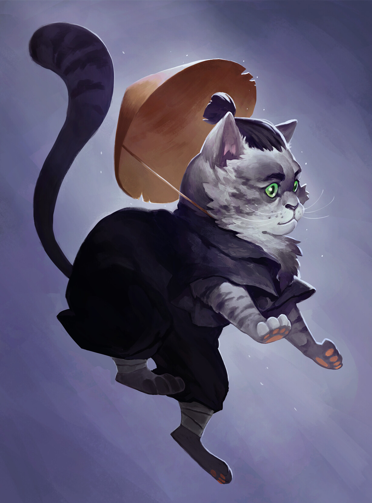 ArtStation - Ninja Cat