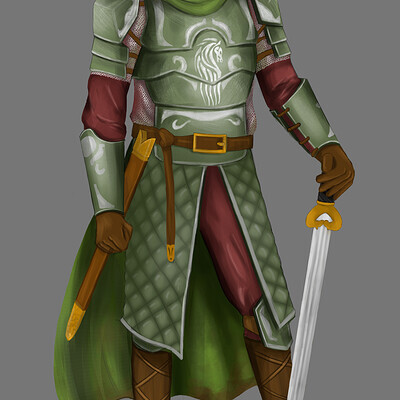 ArtStation - Rohan warrior