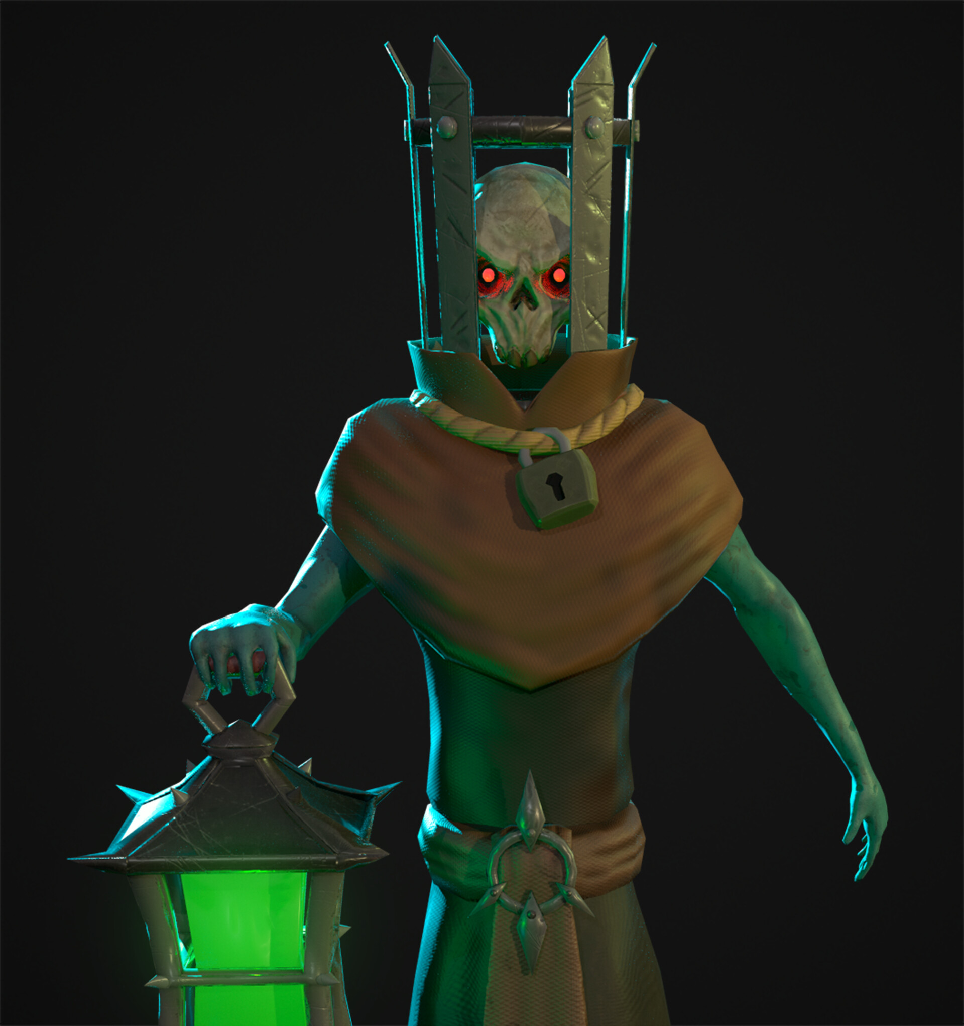 ArtStation - NECROMANCER'S APPRENTICE - They are scarier than him