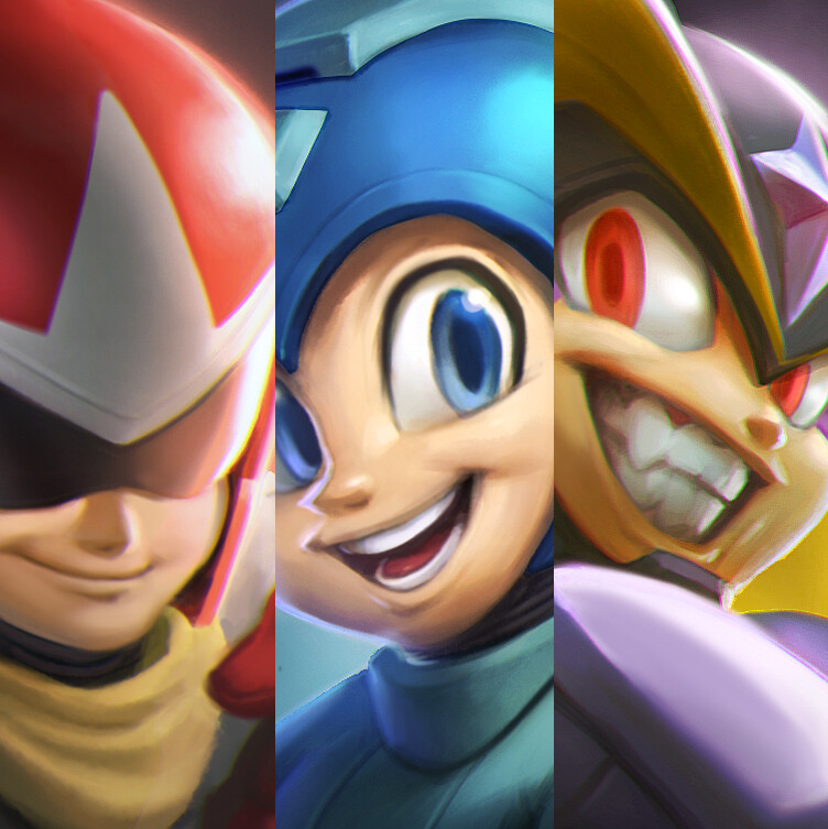 ArtStation - Robot Trio Portrait