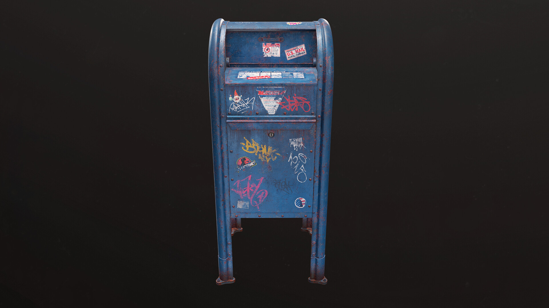 ArtStation - Mailbox USPS