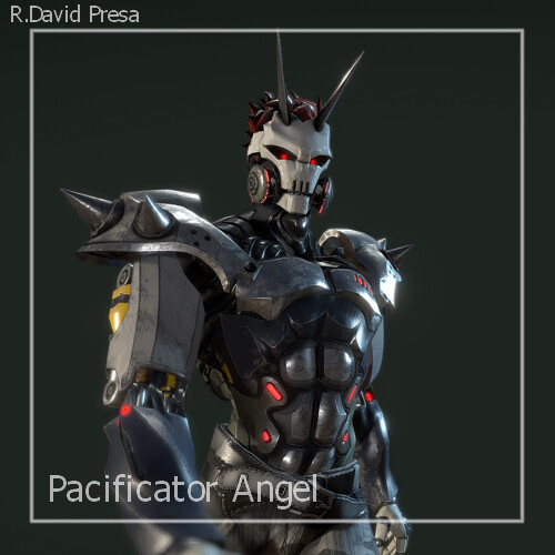 ArtStation - Pacificator Angel - My 3D version