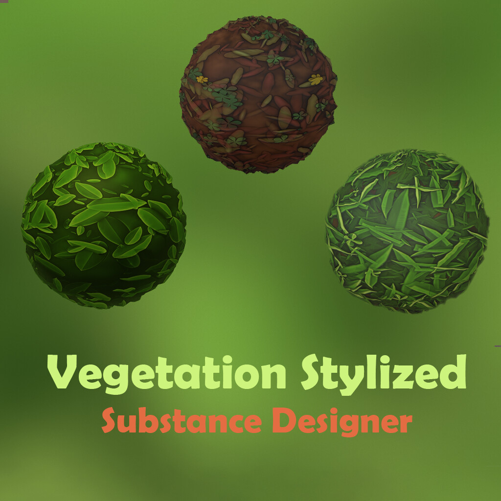 ArtStation - Vegetation Texture