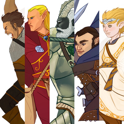 ArtStation - RPG Characters