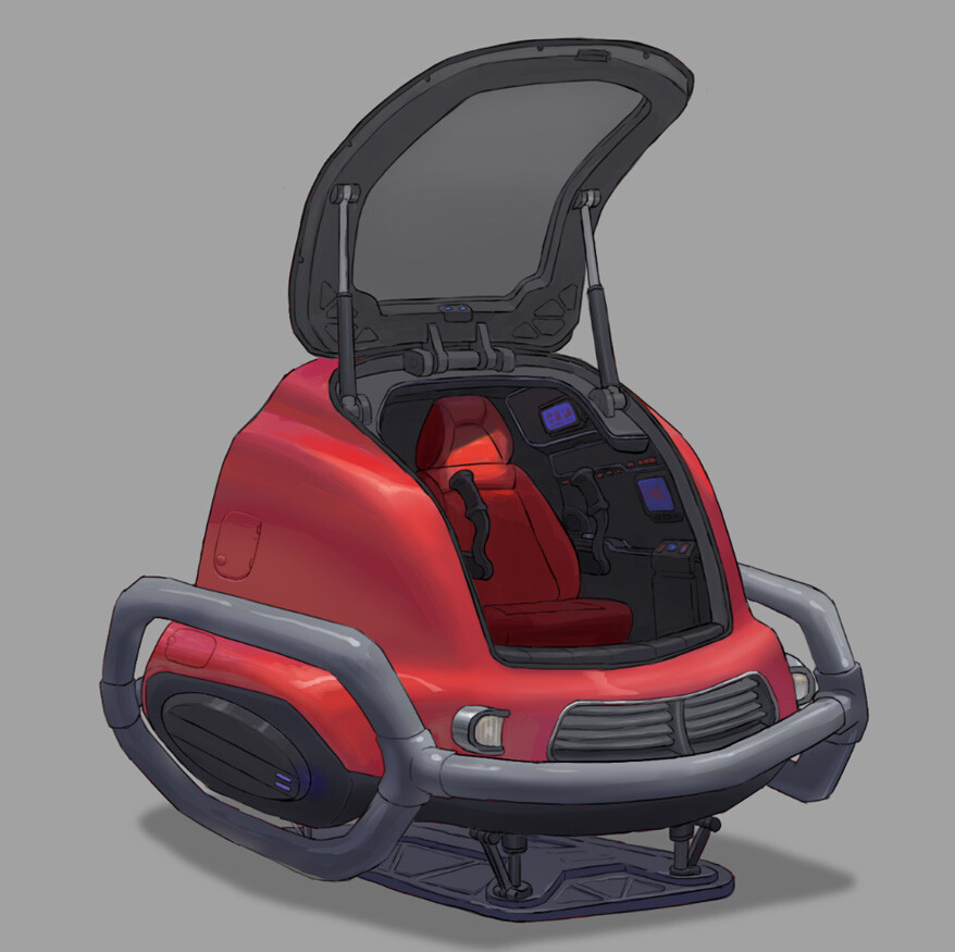 ArtStation - vehicle 02