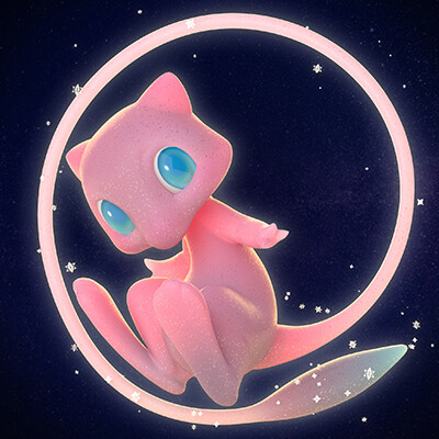 ArtStation - Pokemon - Mew
