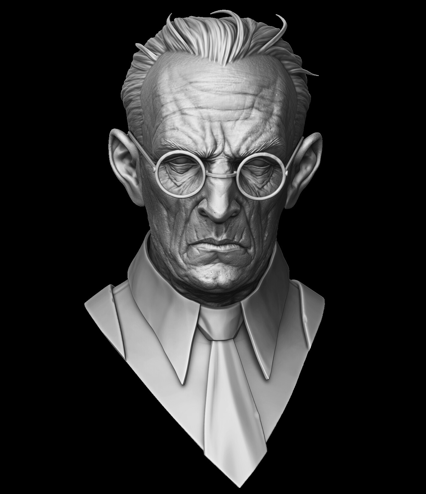 ArtStation - Old man.