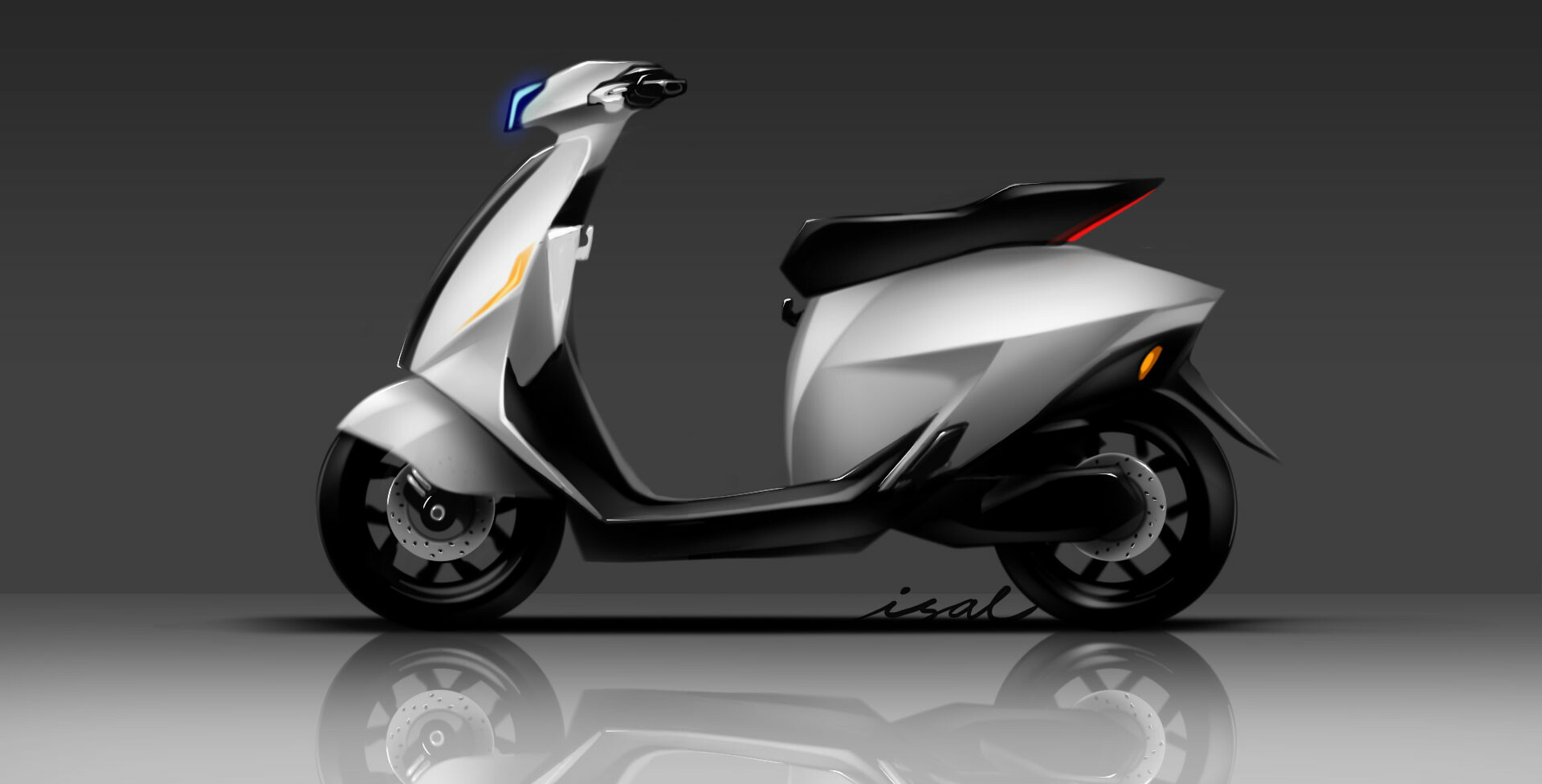ArtStation - e-Vespa Concept