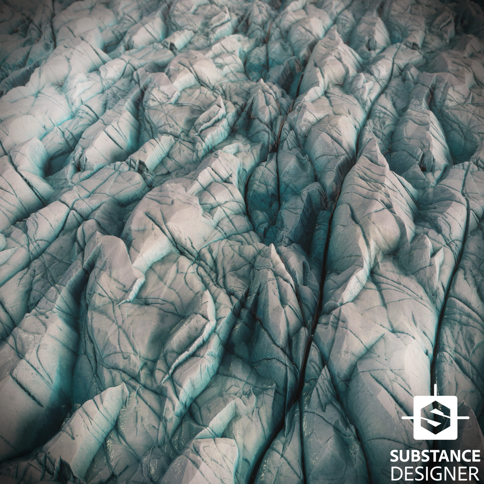 ArtStation - Iceland Ice | Substance Designer