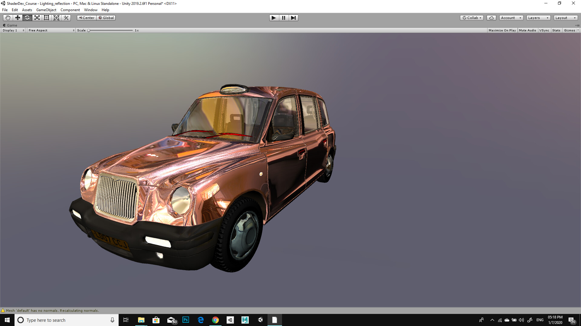 ArtStation - Image based Reflection Shader