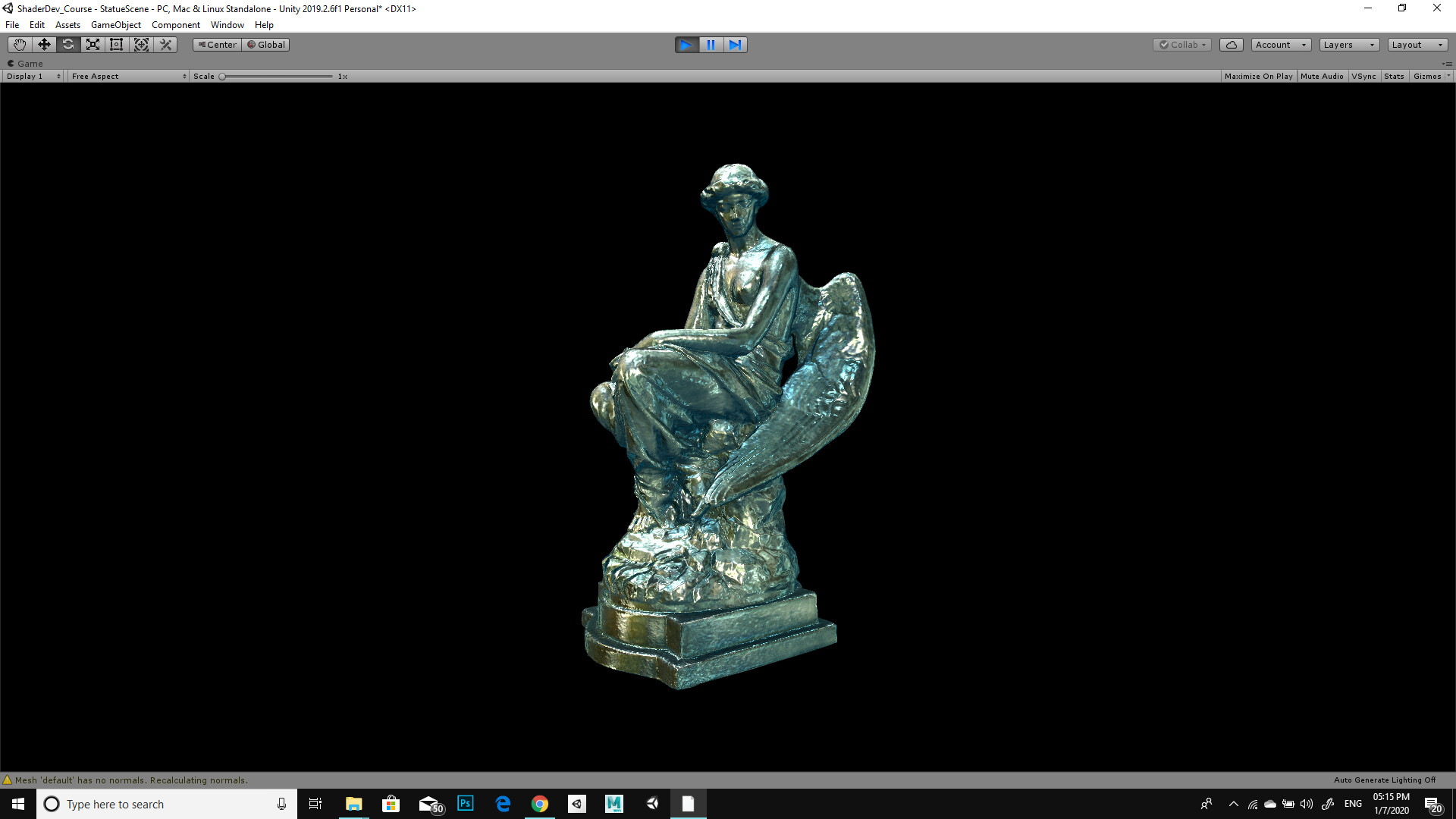 ArtStation - Statue Specular Ambient Reflection Shader