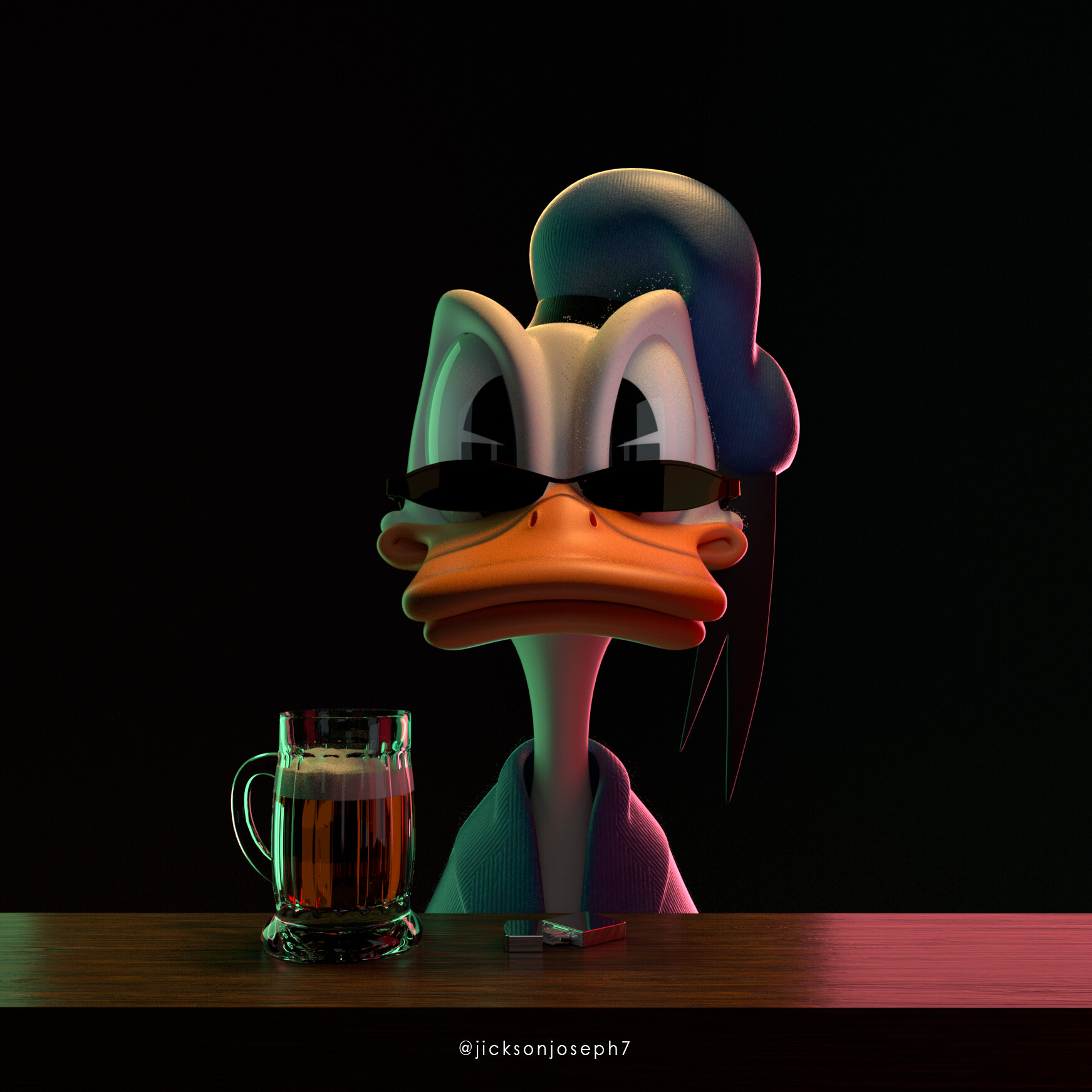 ArtStation - Drunken Donald