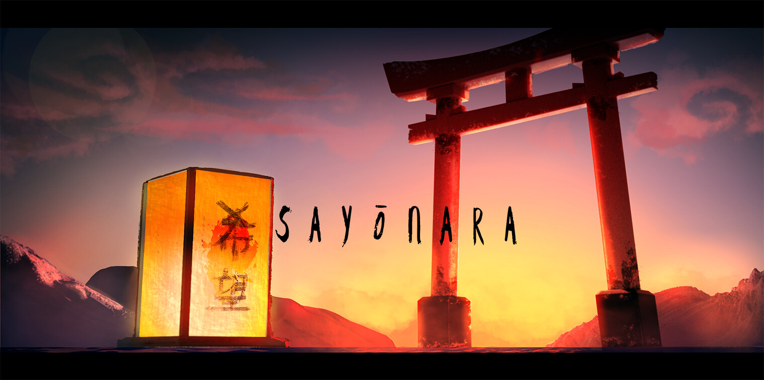 ArtStation - "Sayônara" Concept art exterior scenes