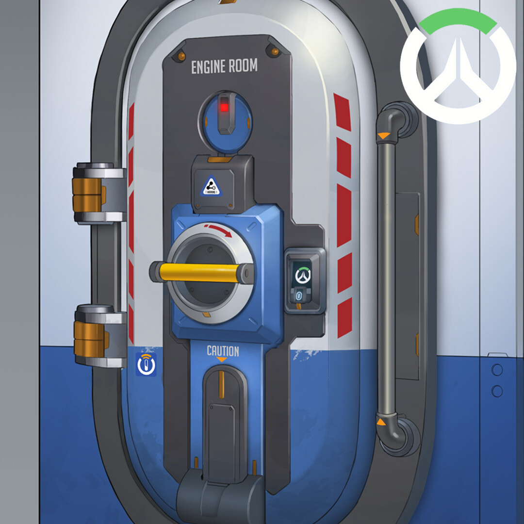 ArtStation - Overwatch-Underwater Eco-point: High-Pressure Door (FAN ...