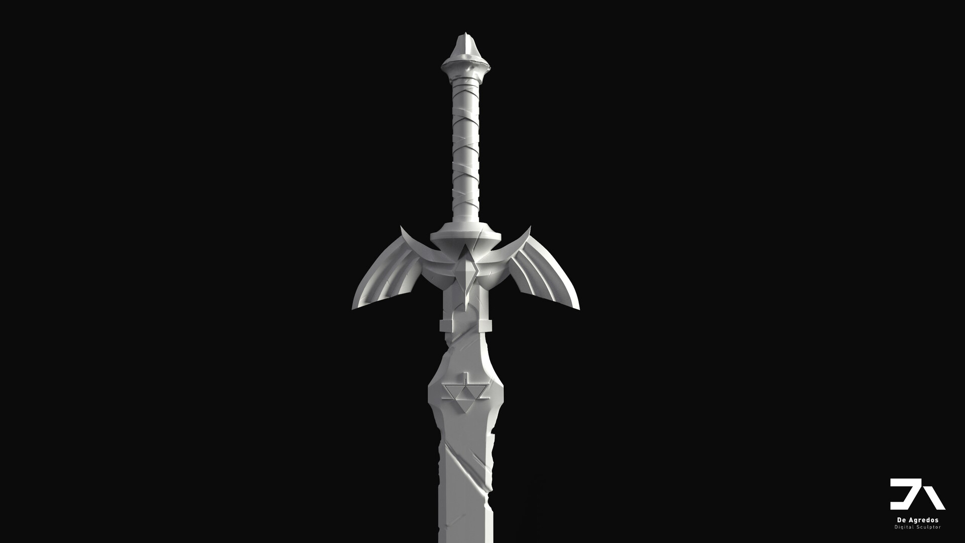 ArtStation - The Hero's Defeat: Master Sword