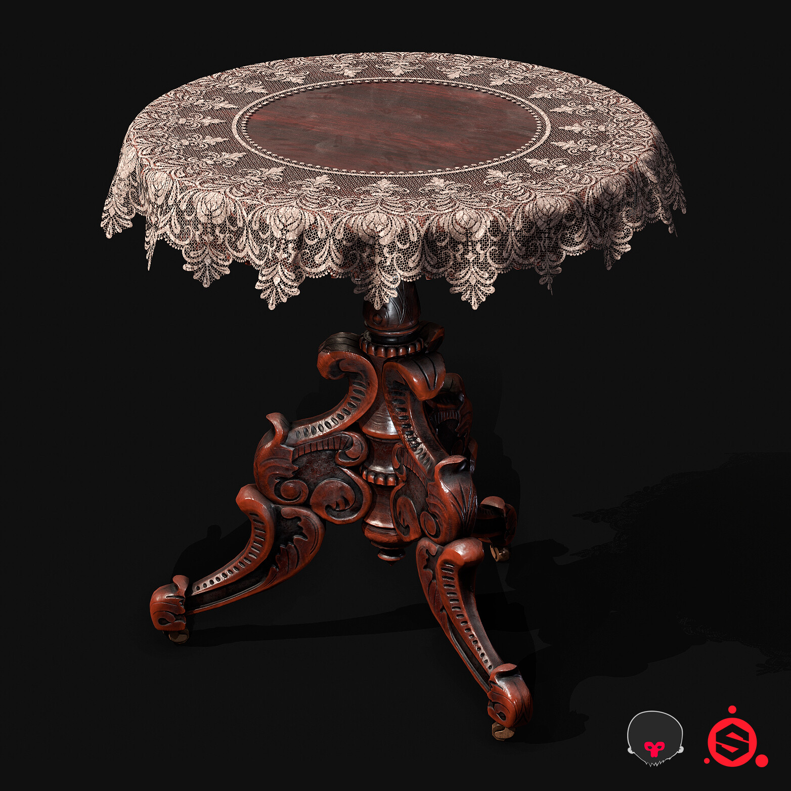 ArtStation - Victorian Table