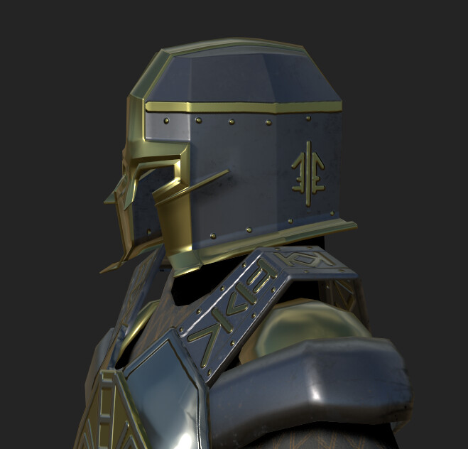 ArtStation - The Dwarven Axeman Armor