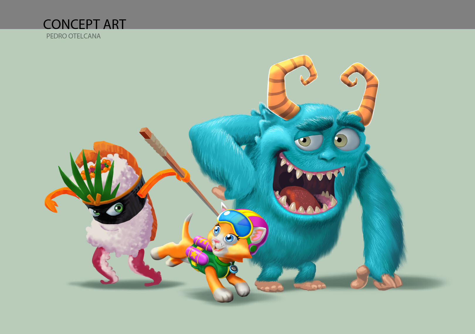 ArtStation - Área Kids | Vodafone - Advertising campaign - Character design