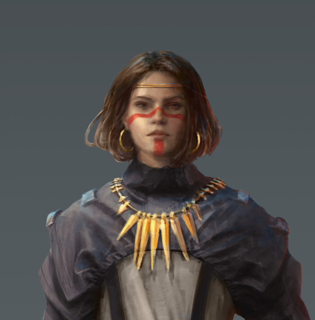 ArtStation - Post-apo woman