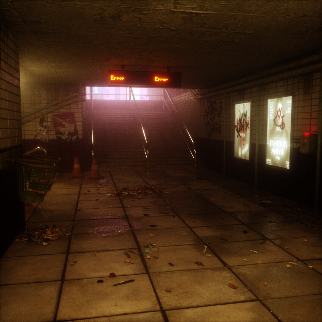 ArtStation - Urban mess: Environment concept