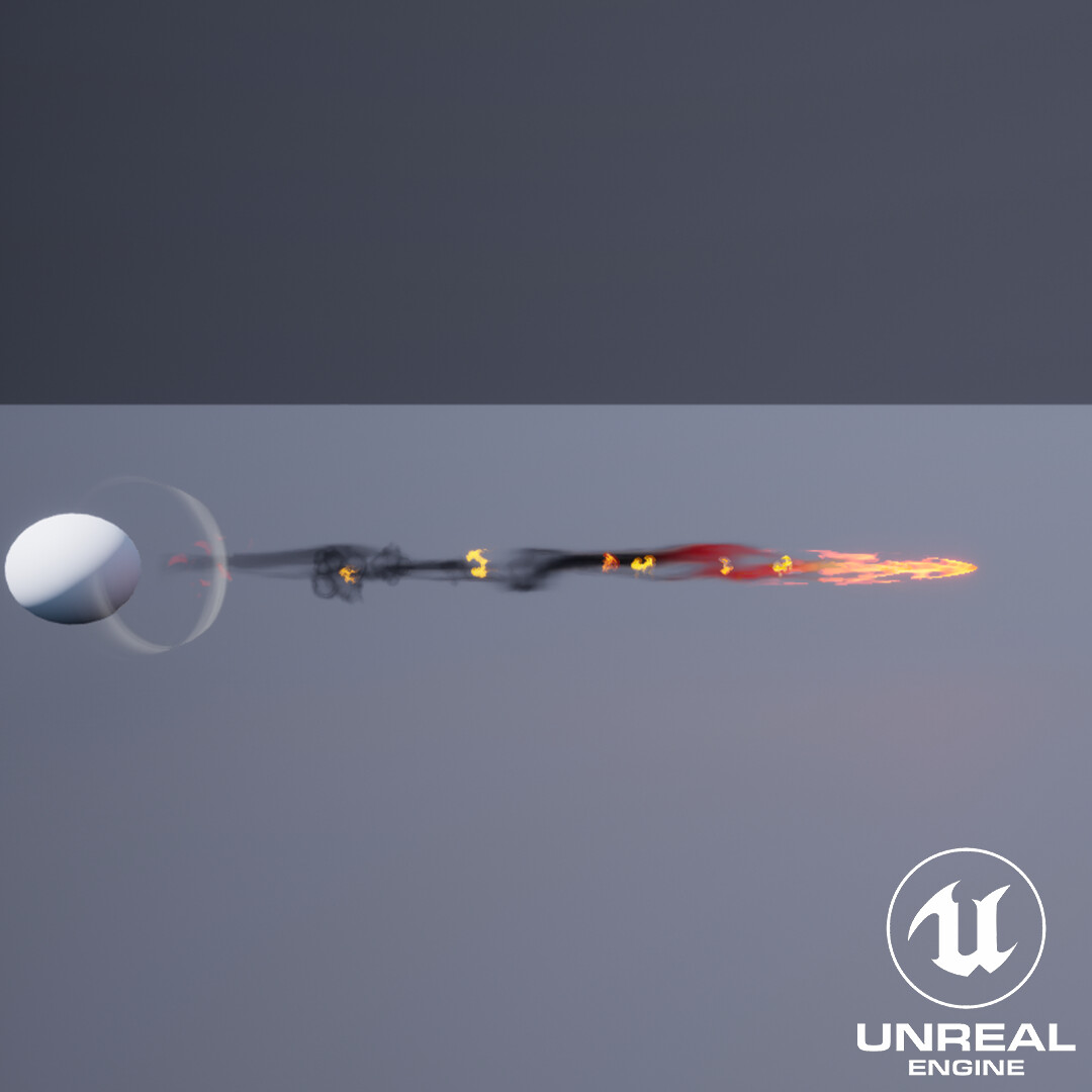 ArtStation - [UE4] - Firebolt Spell