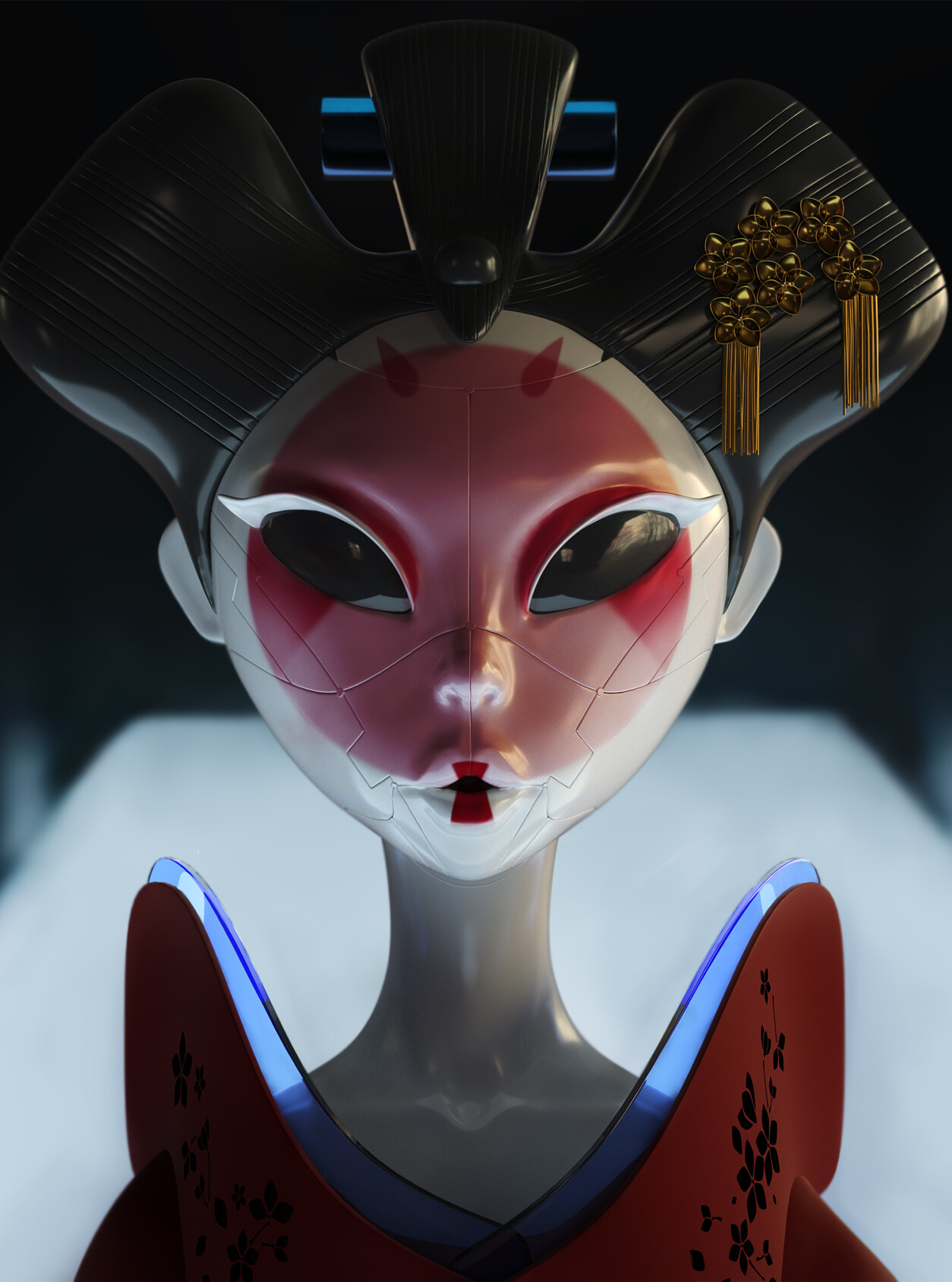ArtStation - Robot Geishas
