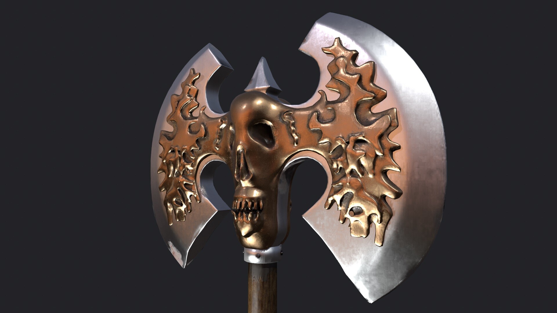 ArtStation - Ancient battle axe
