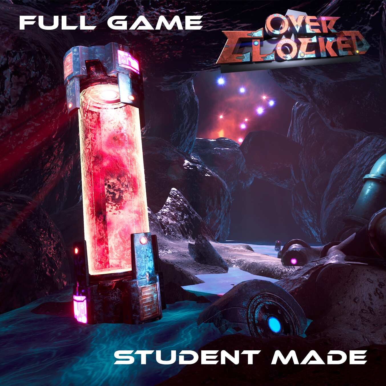 ArtStation - Overclocked: a student game -Environments