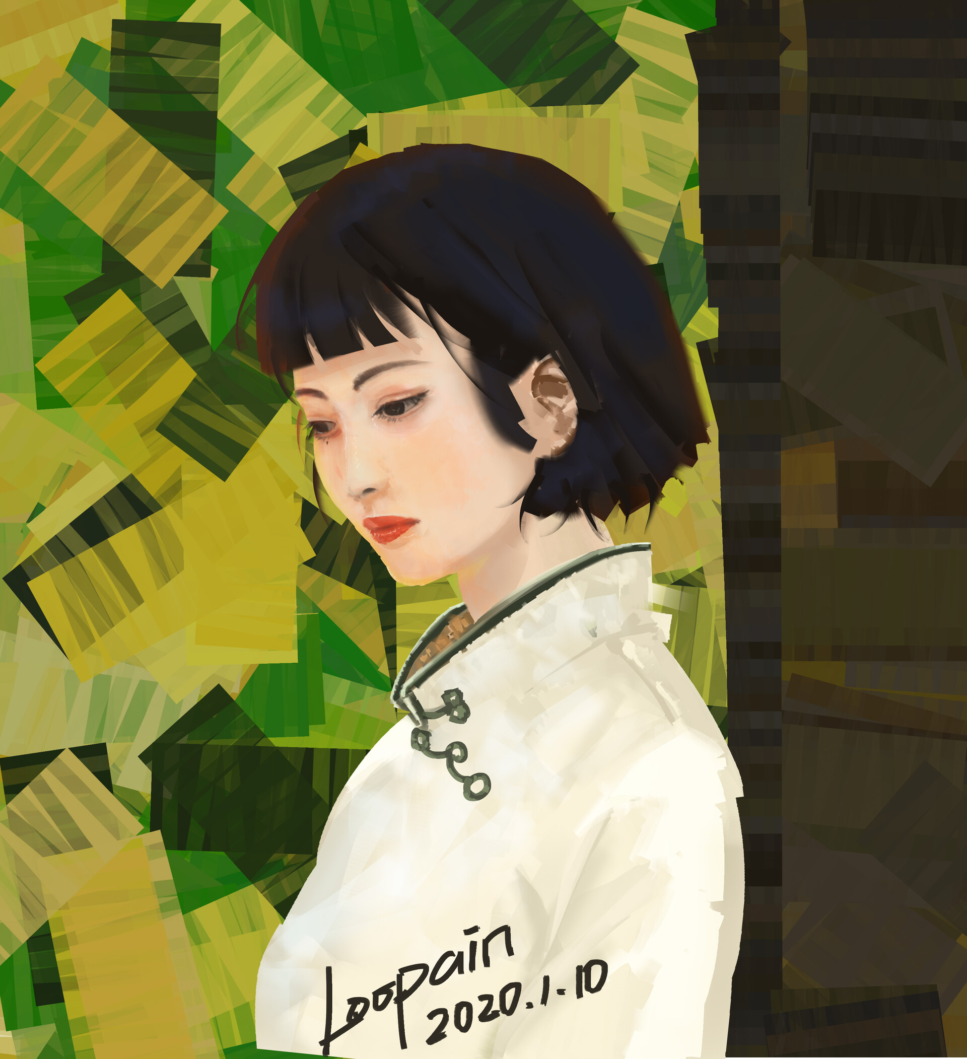 ArtStation - girl practise