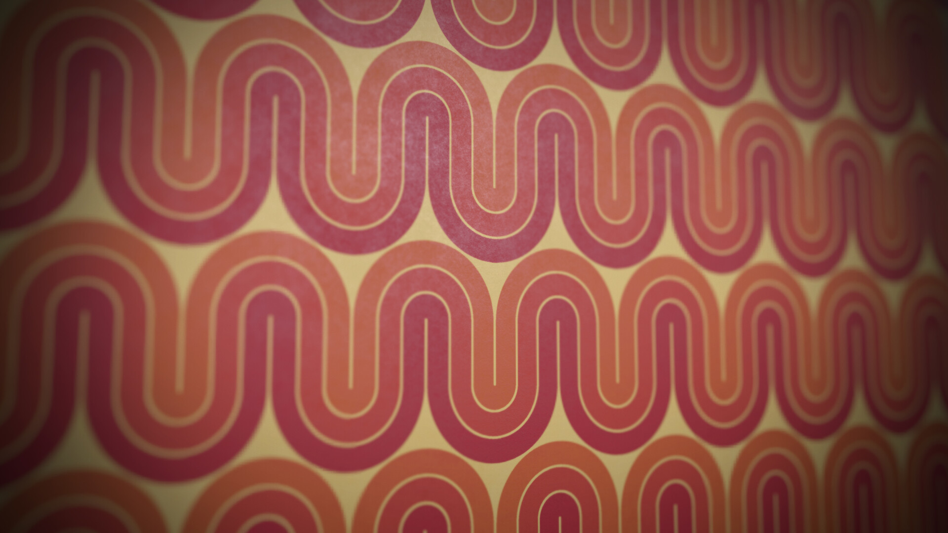 ArtStation - Substance Designer - Retro Wallpaper