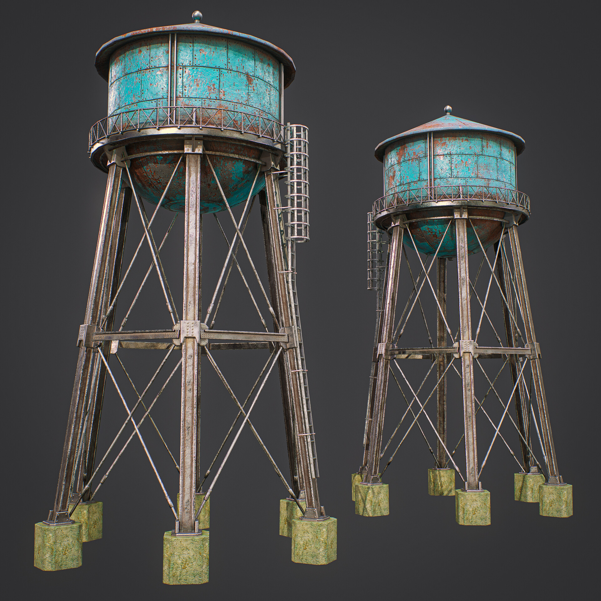 ArtStation - Water Tower