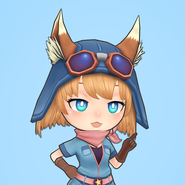 ArtStation - Meteor Girl character