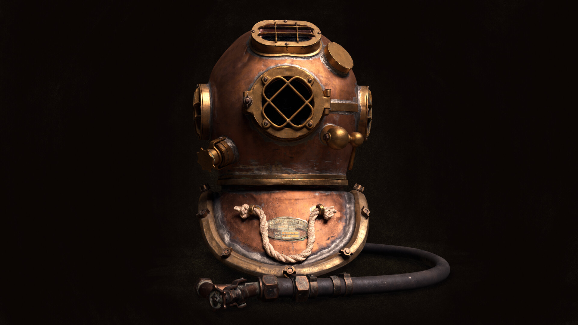 ArtStation - Diving Helmet