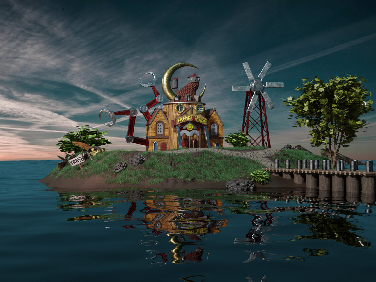 ArtStation - Franky House / One Piece