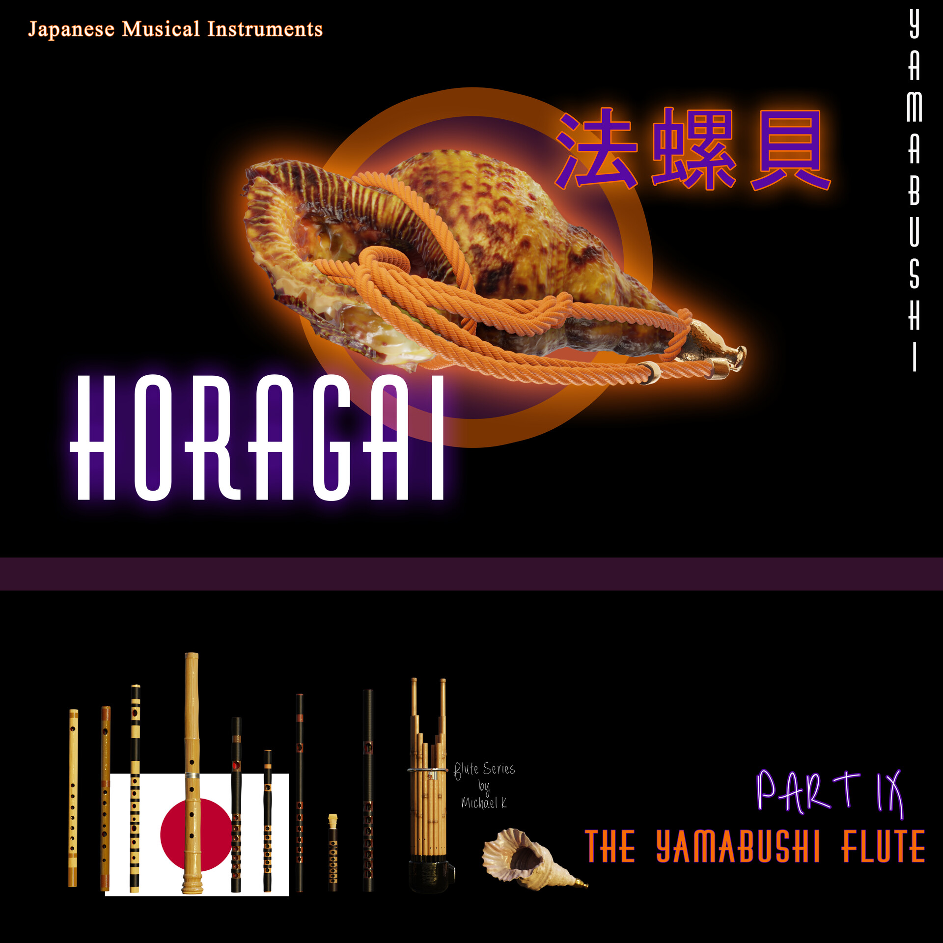 Michael Klee - Japanese Musical Instruments - part 9/9 Horagai 法螺貝 ...