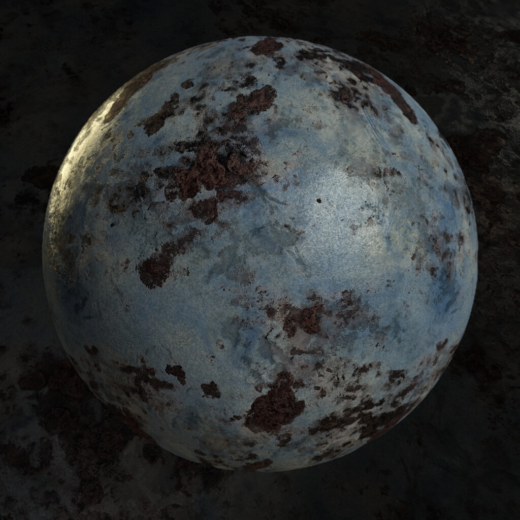 ArtStation - Rusted Metal