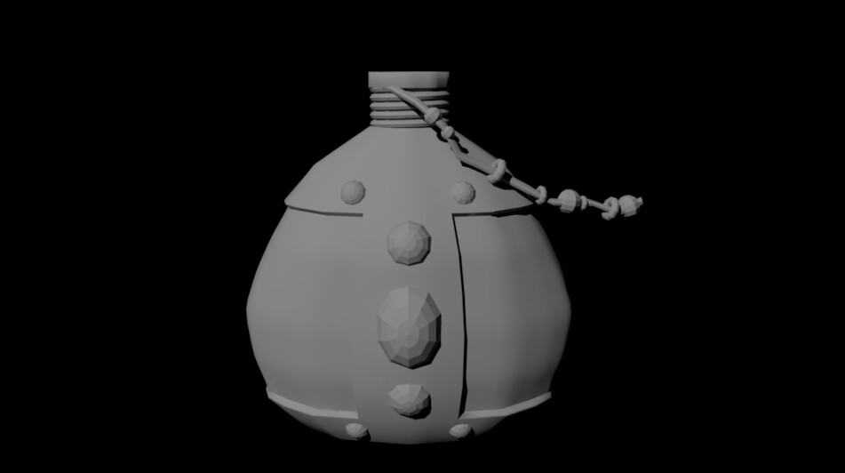 ArtStation - Stylized Flask