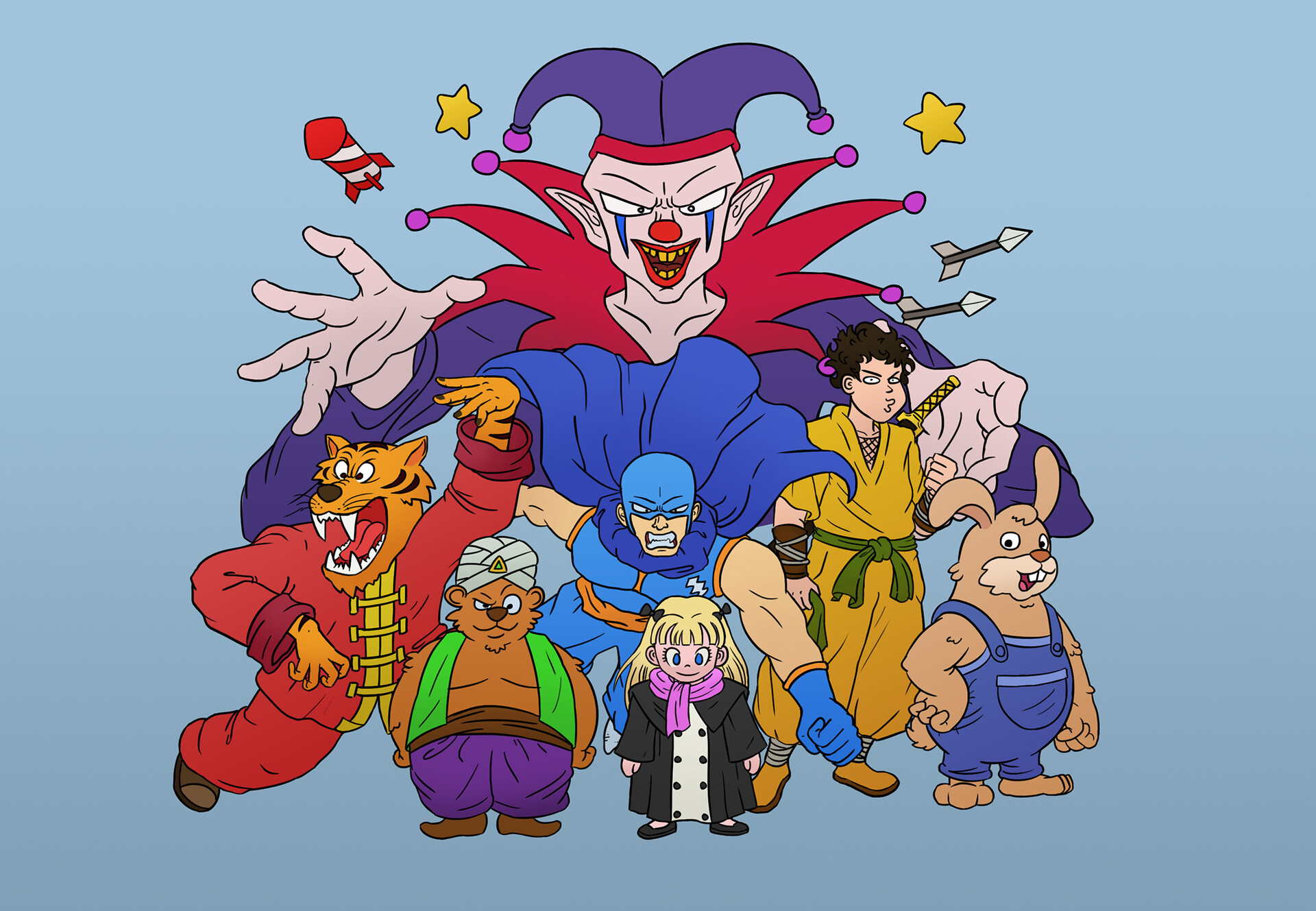 ArtStation - Wacom box illustration design 2020