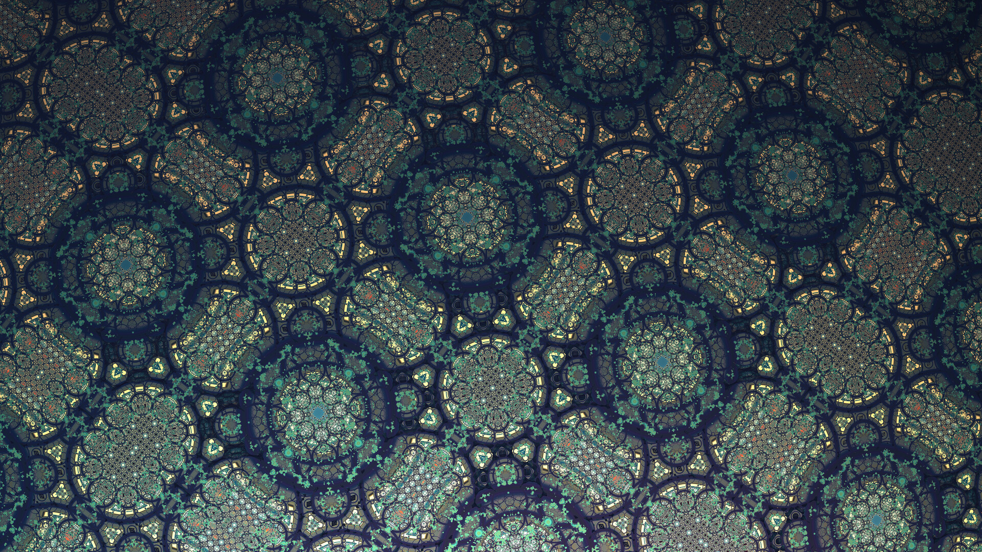 ArtStation - Procedural gold-cloth/floor/ceiling tile pattern