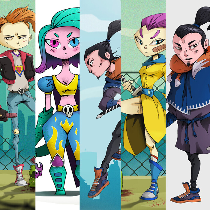 ArtStation - Zombie hunters