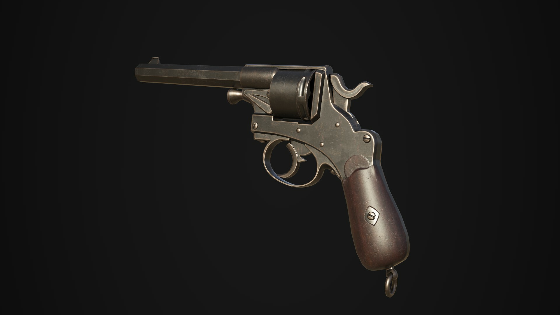 ArtStation - Dutch Model 1873 Revolver