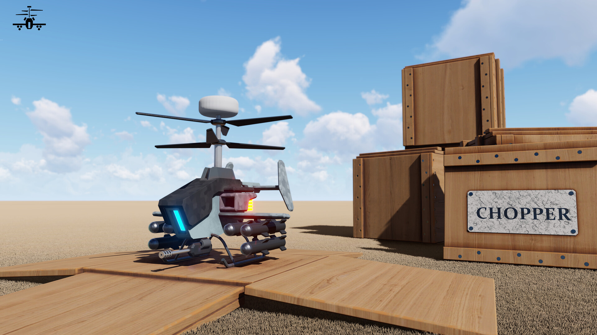 ArtStation - War Cube _ Chopper