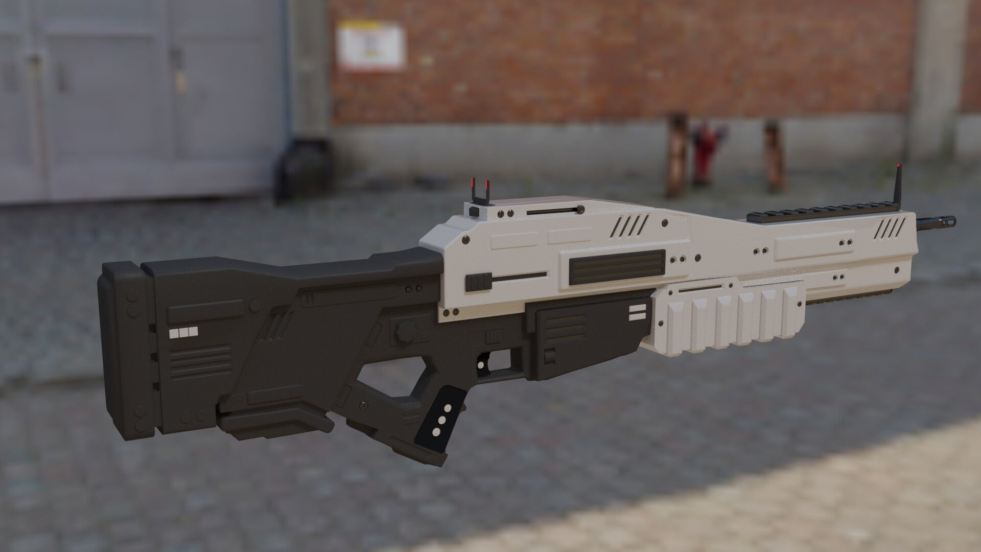 ArtStation - Sci-Fi Assault Rifle