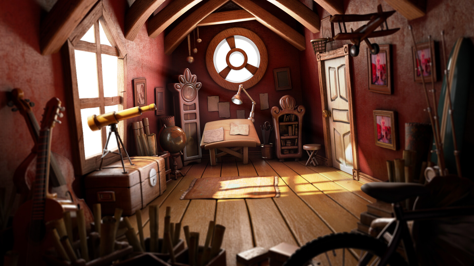 ArtStation - Moody_room