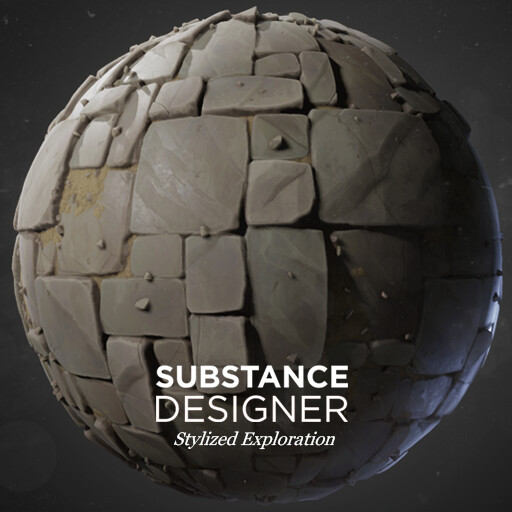 ArtStation - Stylized Exploration : Stone Floor Tiles