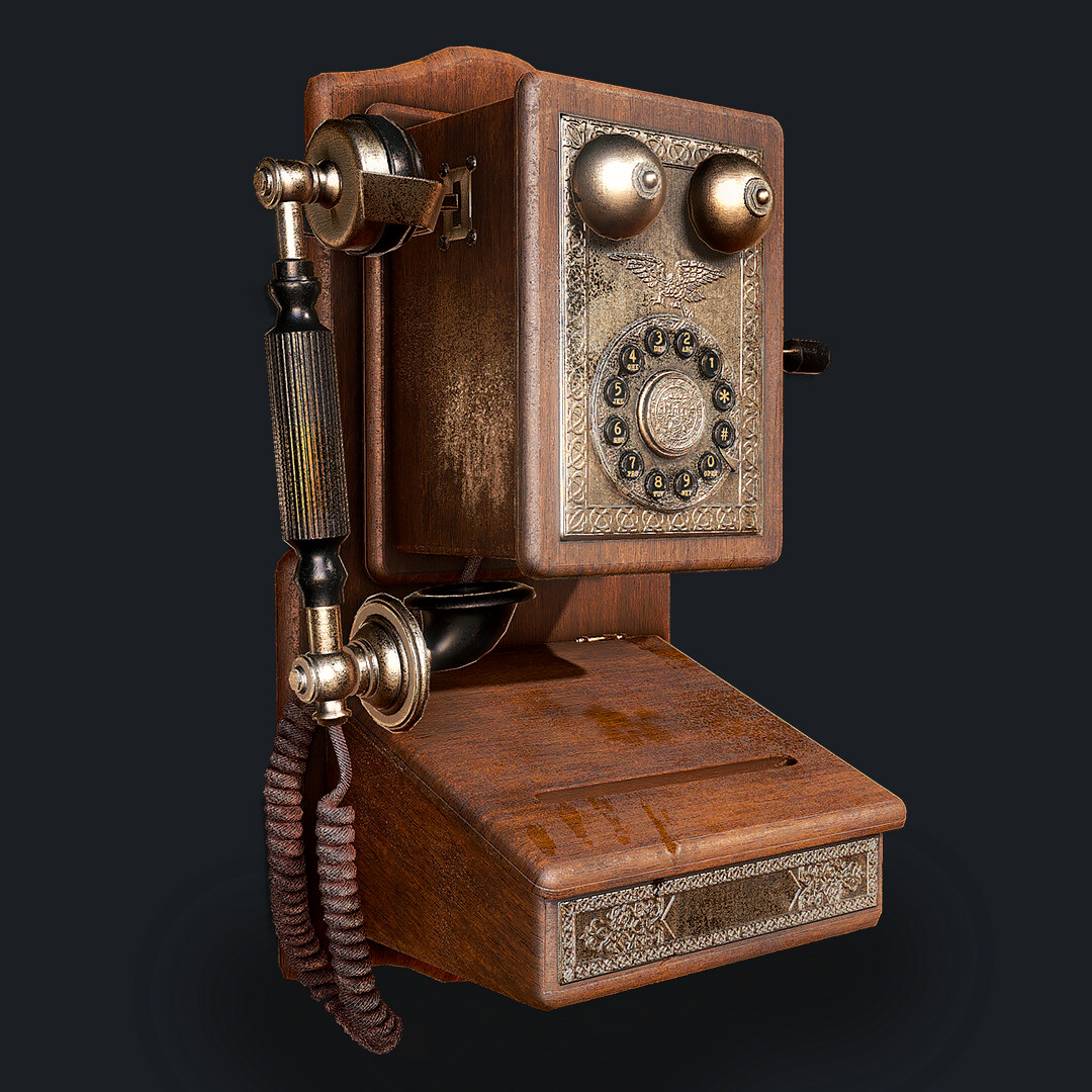 ArtStation - Old phone