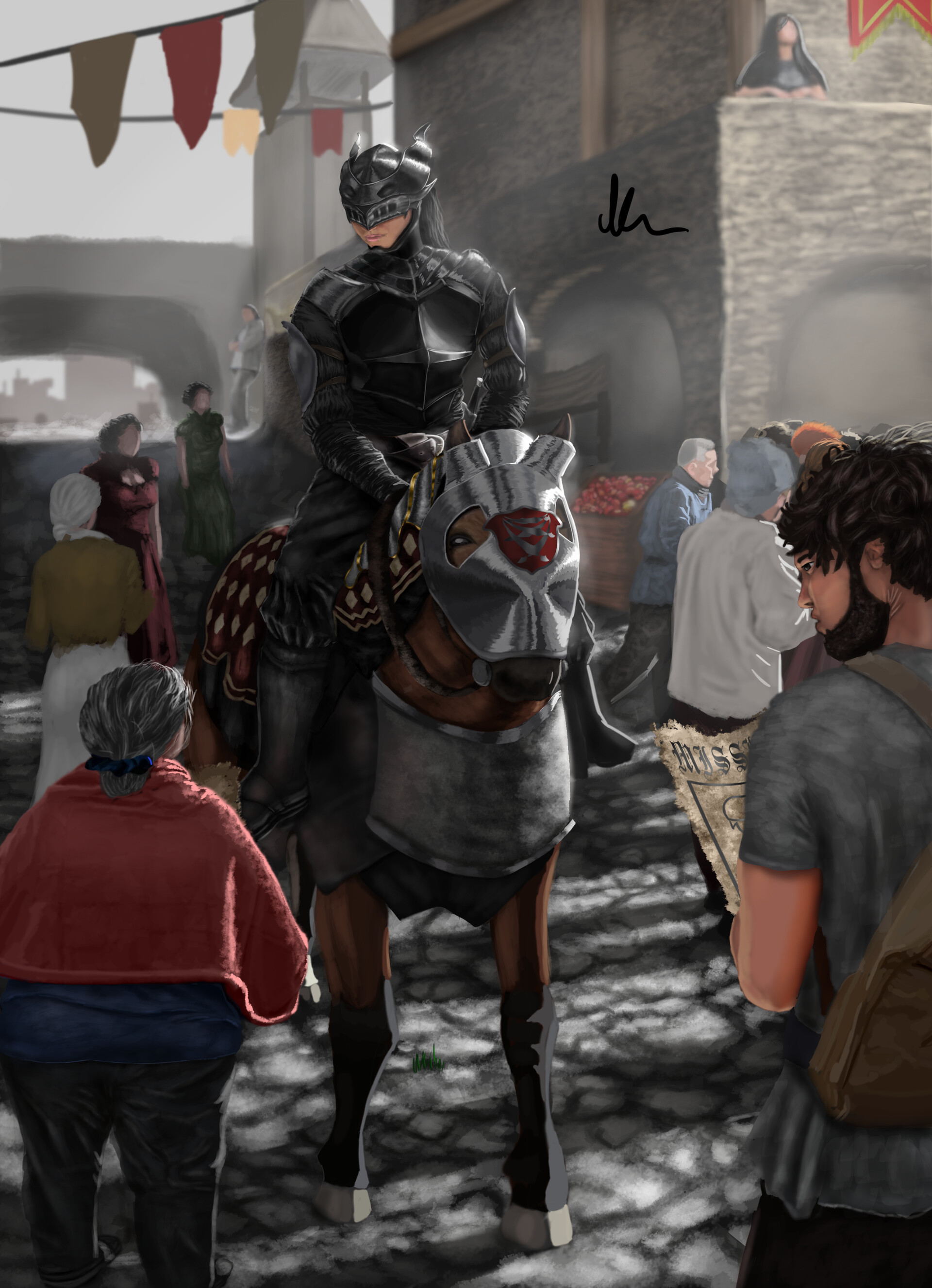 ArtStation - Fantasy Knight Commision