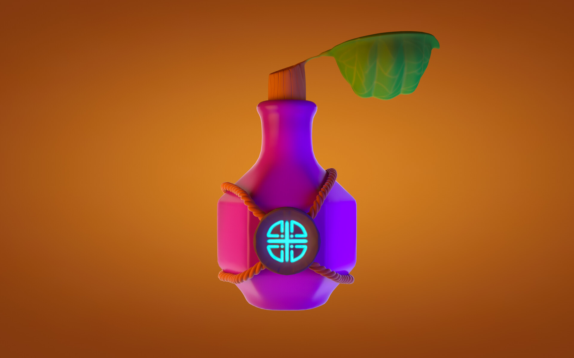 ArtStation - Flask with potion.